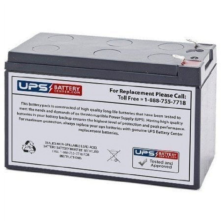 Vision CP1290, CP 1290 12V 9Ah UPS Replacement Battery - Walmart.com
