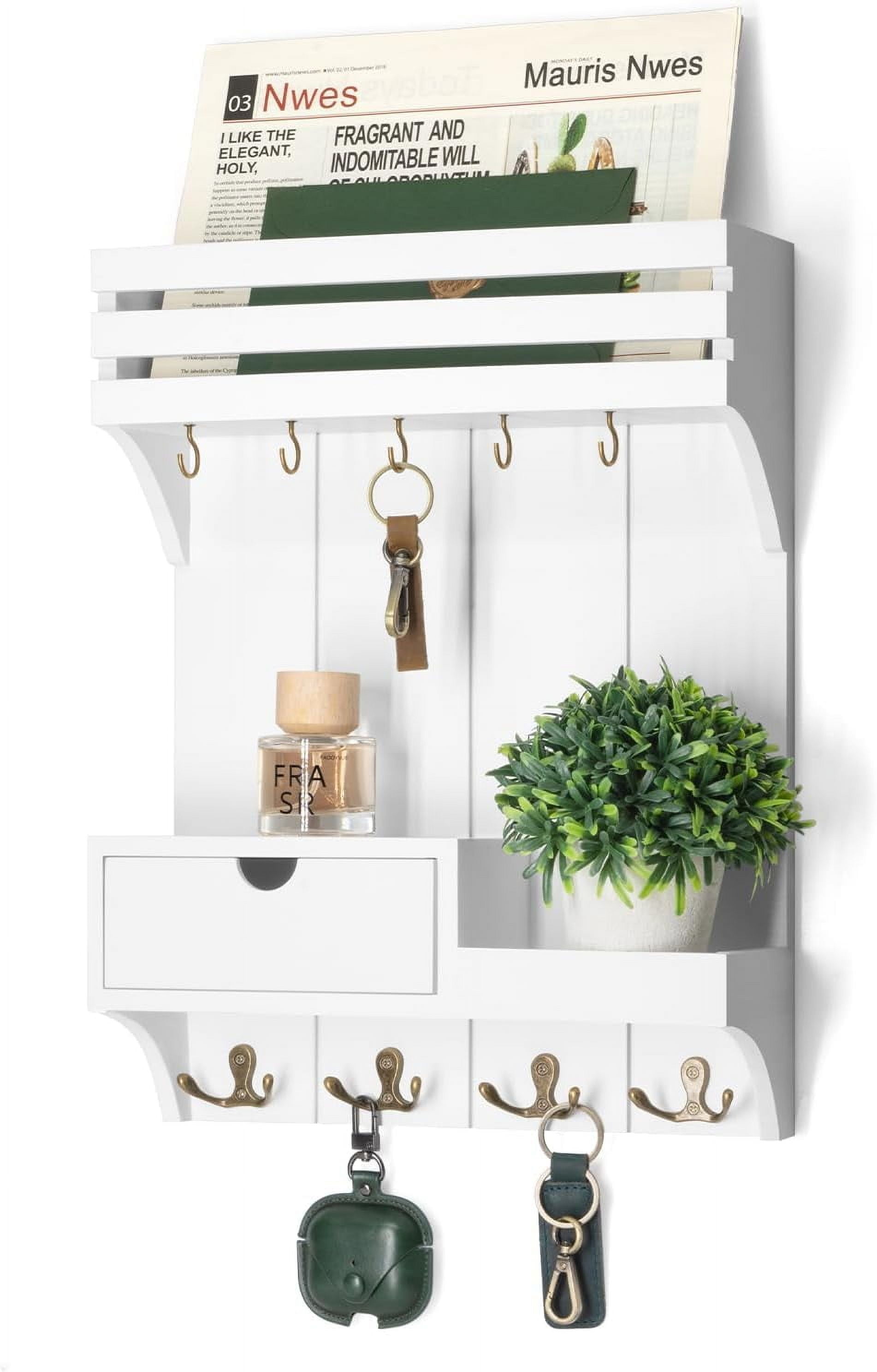 Decorative Key Holder Wall Mount for Home Decor - Stylish Mail ...