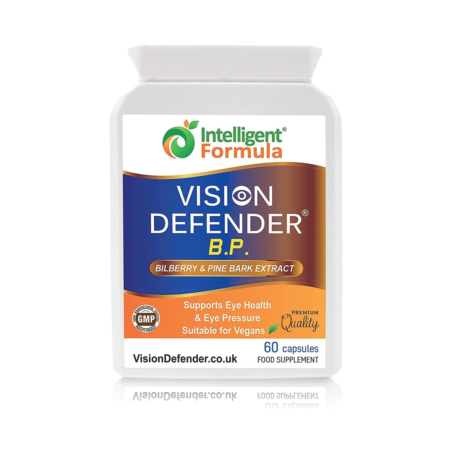 Vision Defender BP Eye Supplement: Bilberry and Pine Bark Extracts for ...