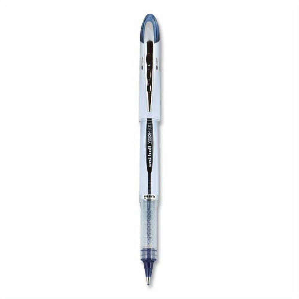 Vision Elite Roller Ball Pen, Stick, Bold 0.8 Mm, Blue-Black Ink, White ...