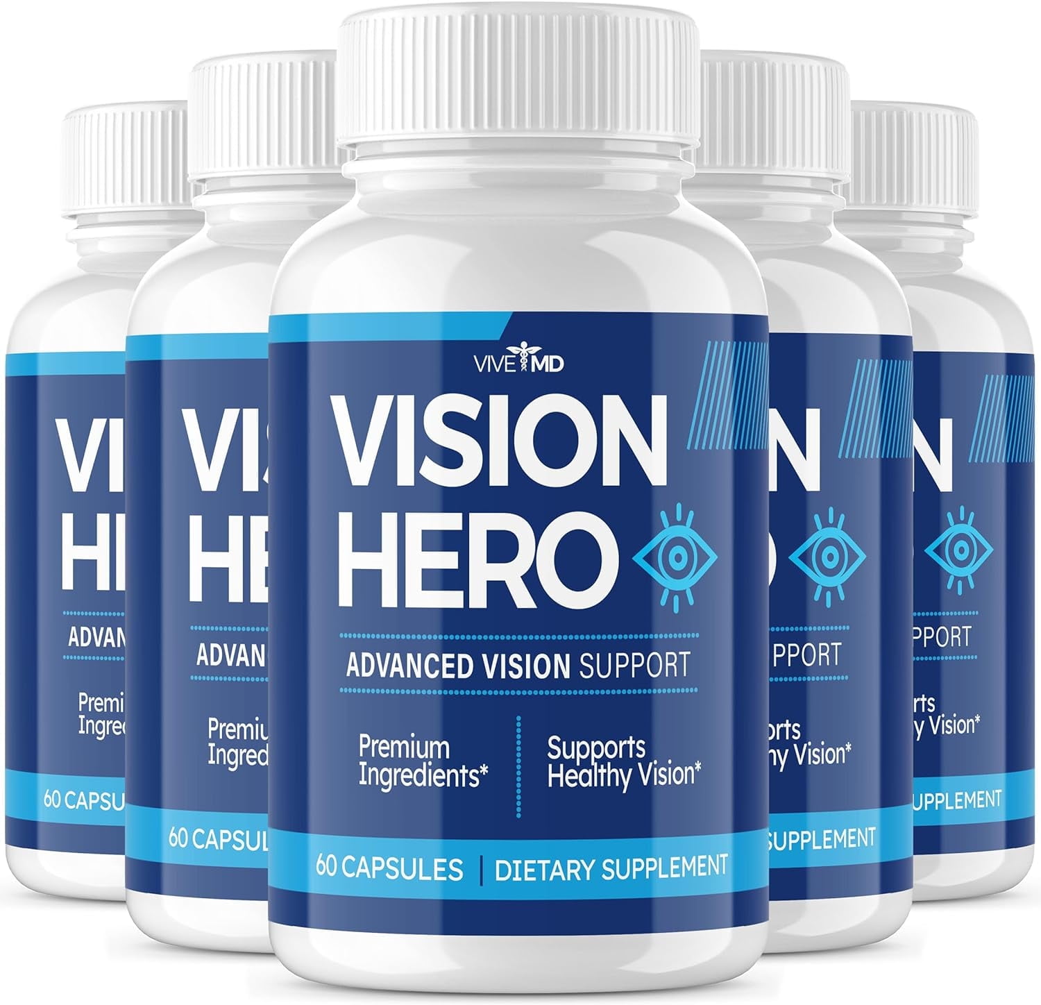 Vision Hero Eye Supplement - Official Formula - VisionHero Capsules ...