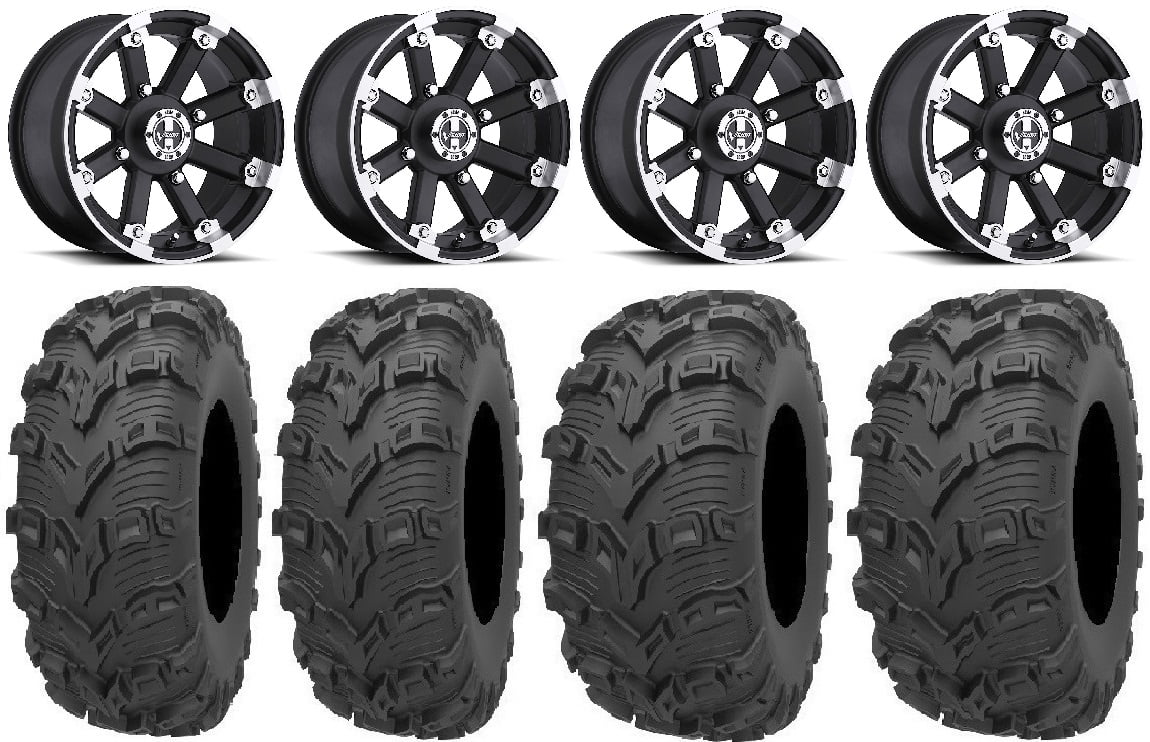 Vision Lockout Mh 14" Wheels 28" Bear Claw EVO Tires Sportsman 550 850 ...