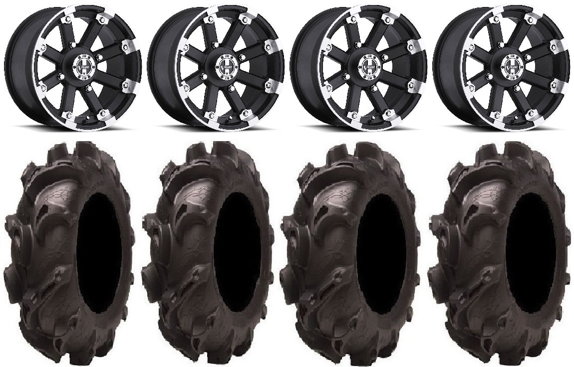 Vision Lockout Mh 14" Wheels 30" Monster Mayhem Tires Honda Rincon ...