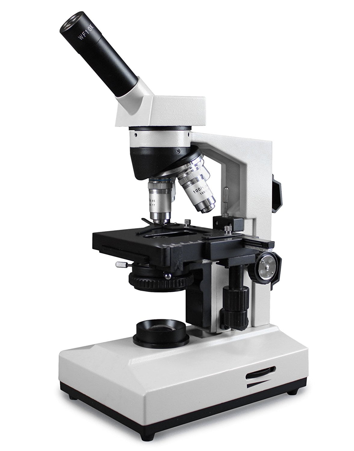 Vision Scientific ME90 Microscope, 40x - 1000x, LED Illumination with ...