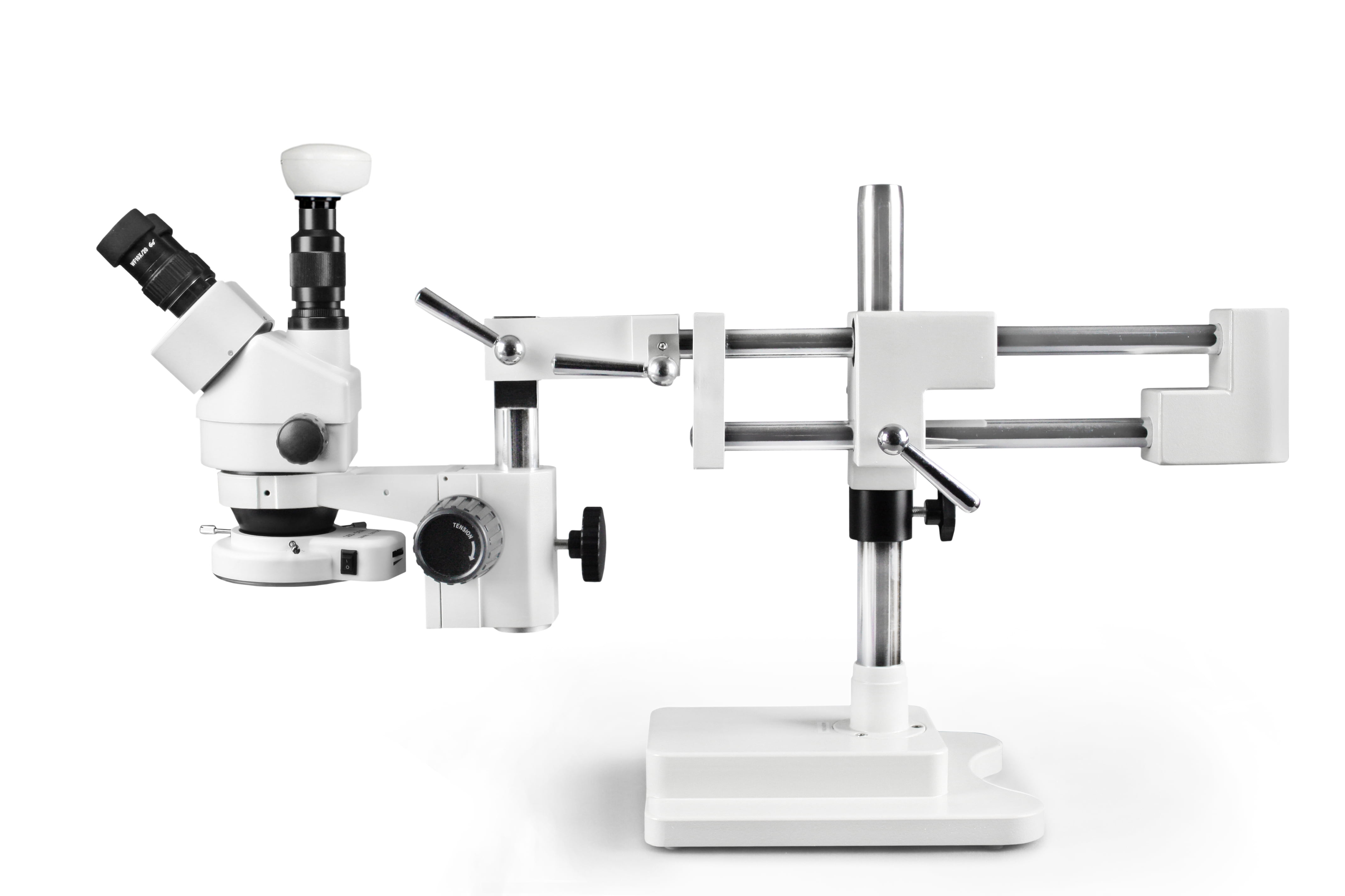 Vision Scientific VS-5F-IFR07-5N Trinocular Zoom Stereo Microscope, 10x ...