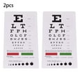 Vision Screening Tools Easy to Use Eye Chart with PD Measurement Ruler ...
