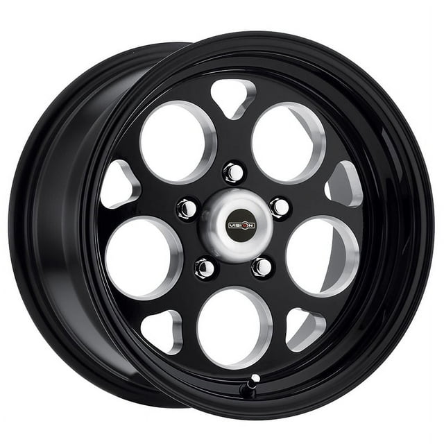 Vision Sport Mag 15x10 5x114.3 0et Gloss Black With Milled Windows ...
