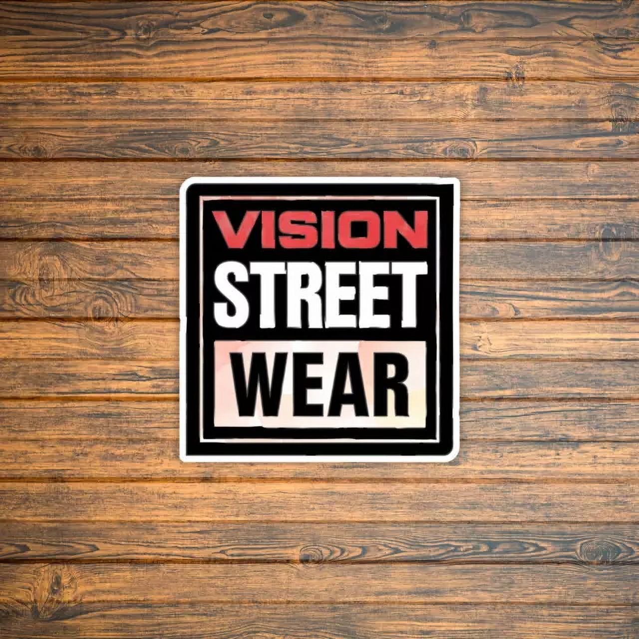 Vision Street Wear 80S Retro Skate Surf Logo Sticker Decalphone Decal ...