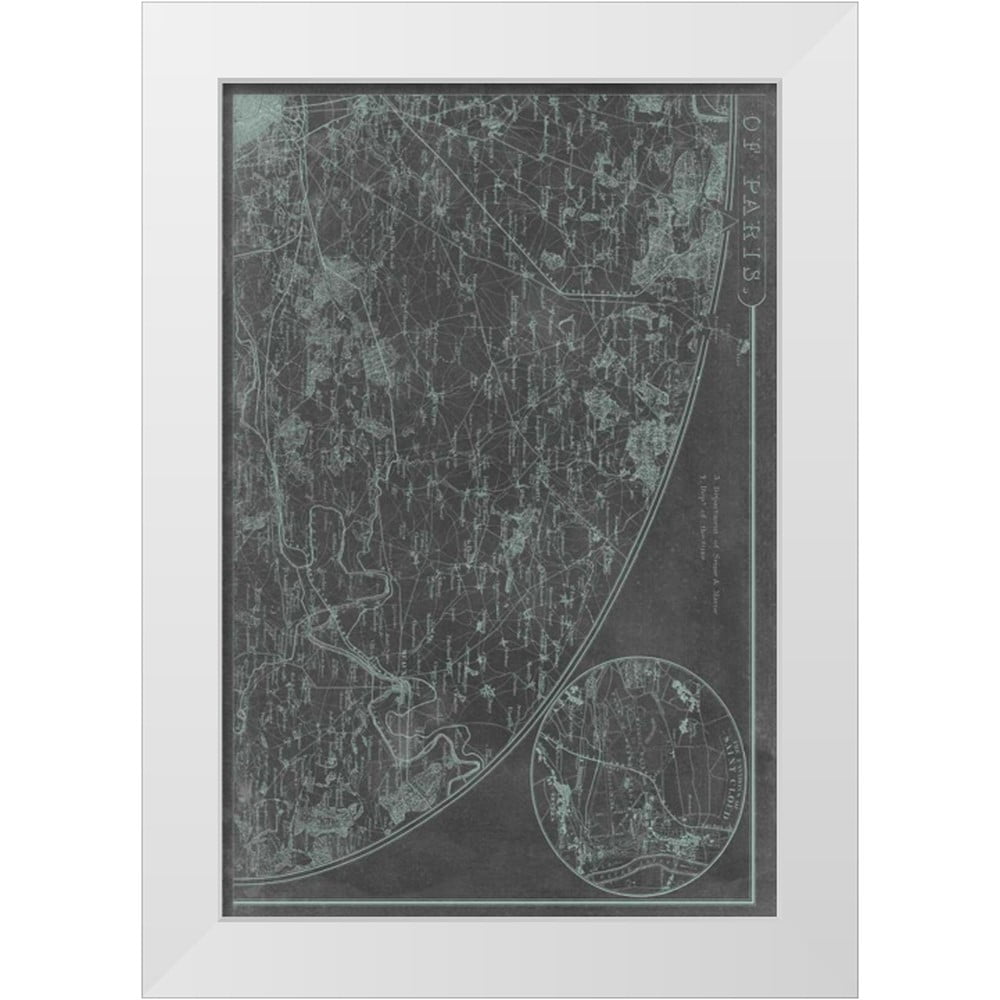 Vision Studio 11x14 White Modern Wood Framed Museum Art Print Titled ...