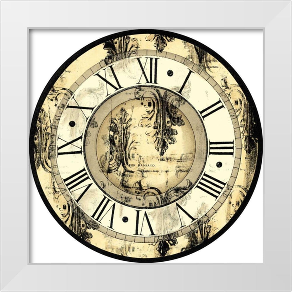 Vision Studio 12x12 White Modern Wood Framed Museum Art Print Titled ...