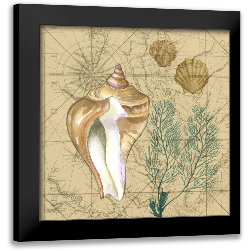 Vision Studio 15x15 Black Modern Framed Museum Art Print Titled ...