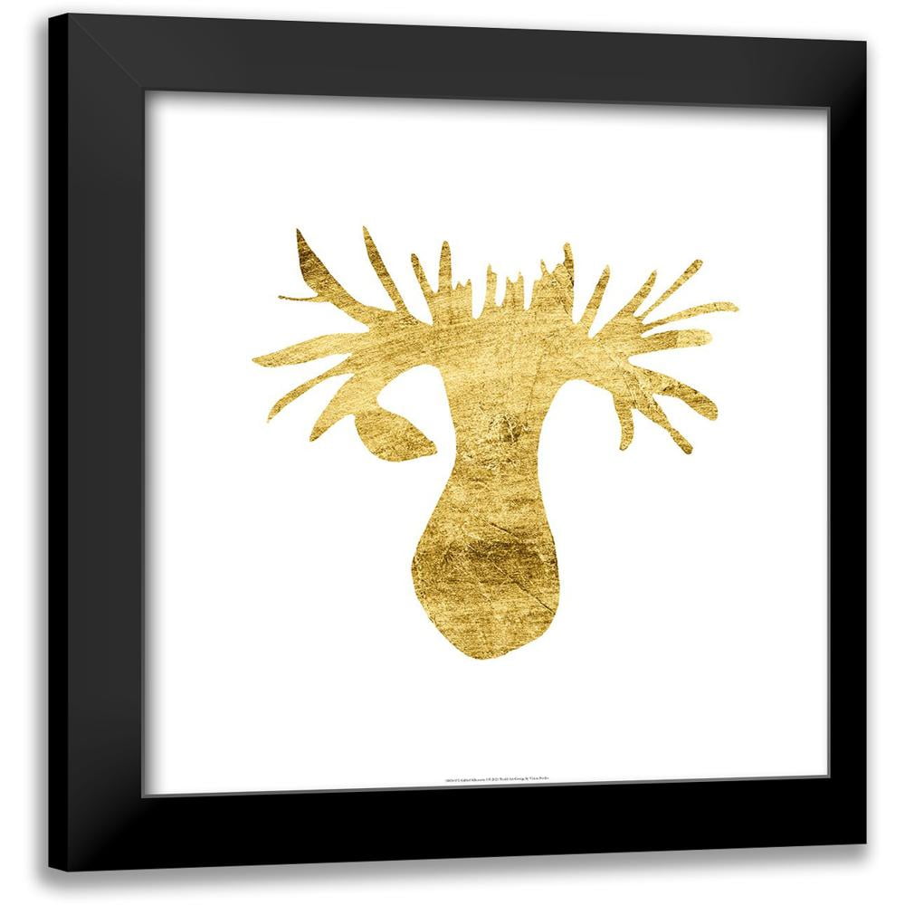 Vision Studio 15x15 Black Modern Framed Museum Art Print Titled ...