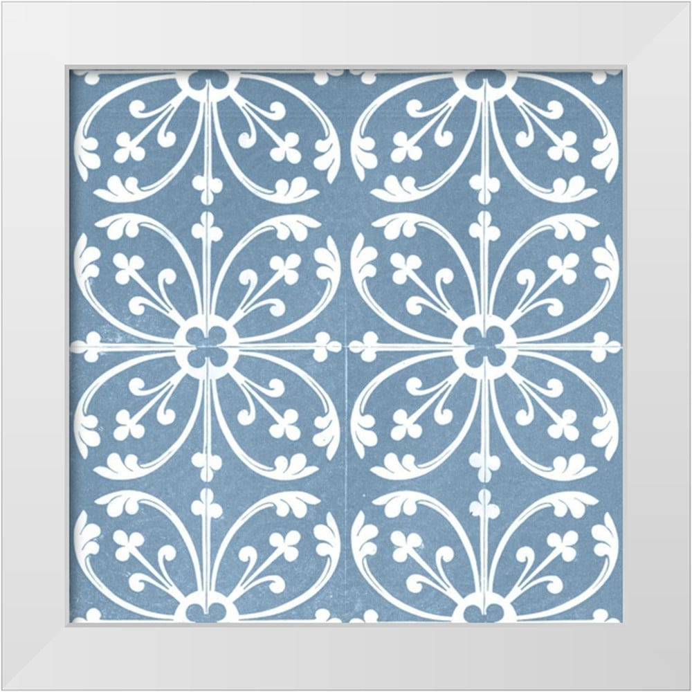 Vision Studio 15x15 White Modern Wood Framed Museum Art Print Titled ...