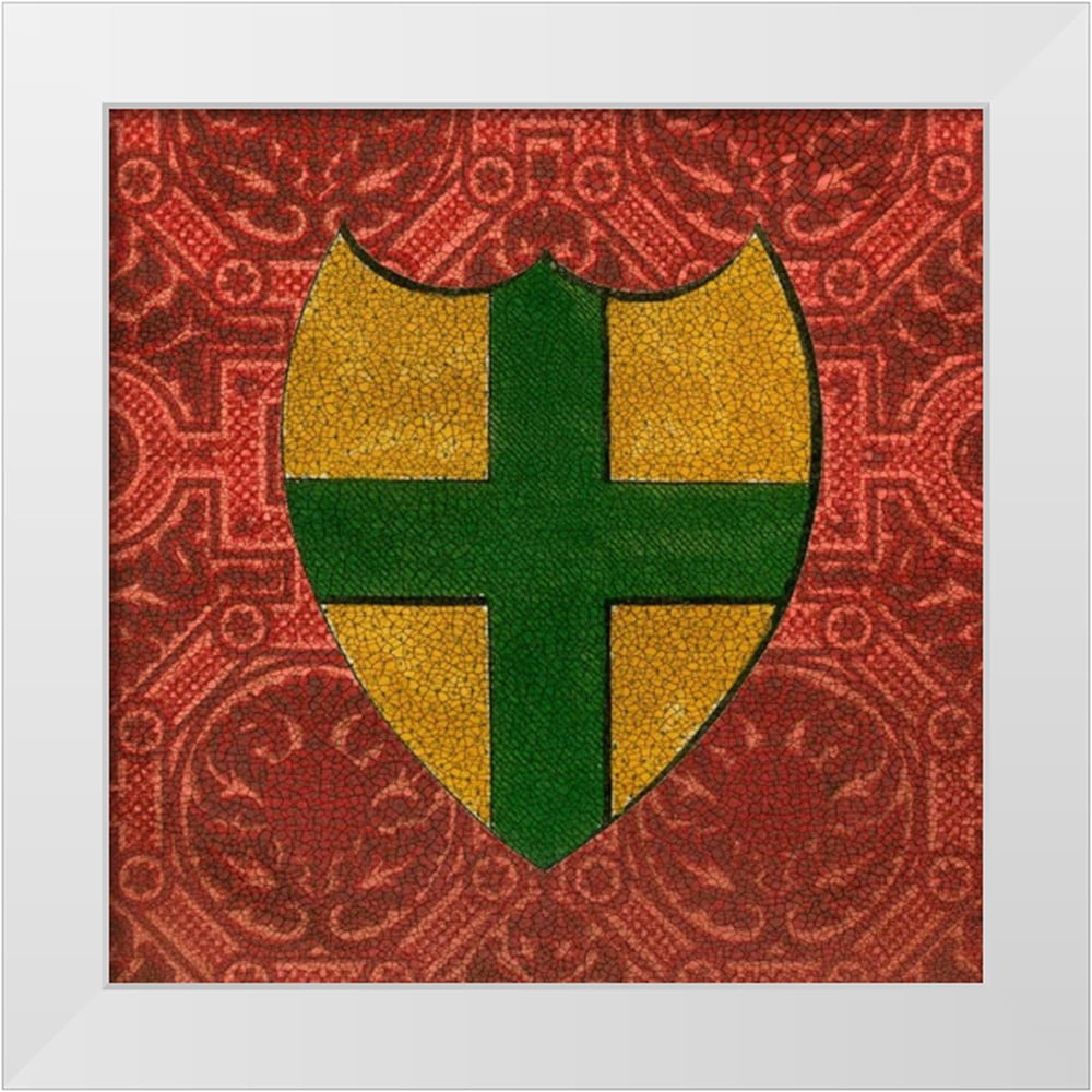 Vision Studio 15x15 White Modern Wood Framed Museum Art Print Titled ...