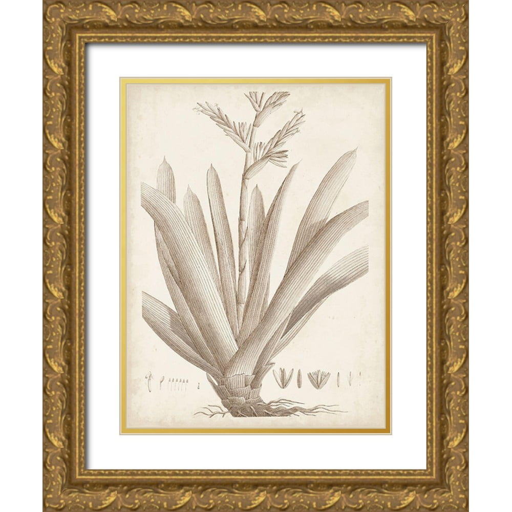 Vision Studio 15x18 Gold Ornate Wood Framed with Double Matting Museum ...
