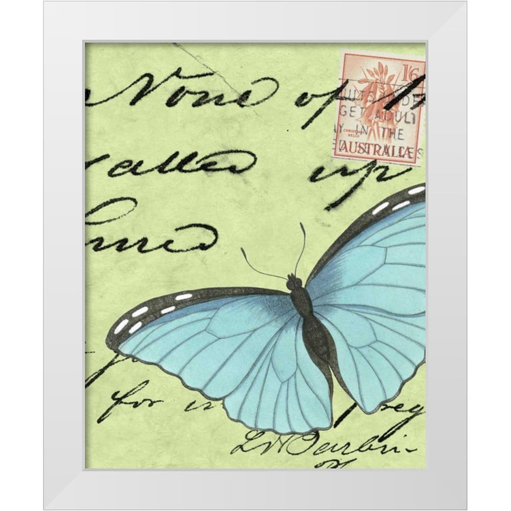 Vision Studio 15x18 White Modern Wood Framed Museum Art Print Titled ...