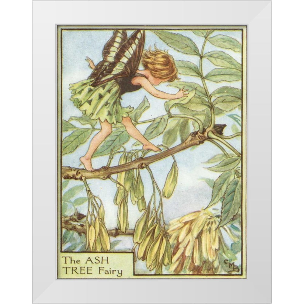 Vision Studio 15x18 White Modern Wood Framed Museum Art Print Titled ...
