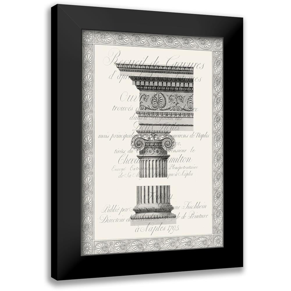 Vision Studio 17x24 Black Modern Framed Museum Art Print Titled ...