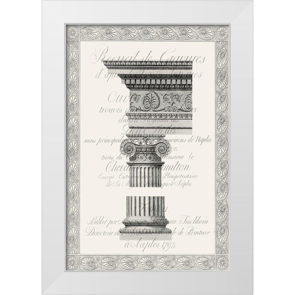 Vision Studio 17x24 White Modern Wood Framed Museum Art Print Titled ...