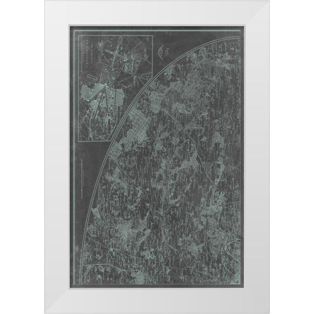 Vision Studio 17x24 White Modern Wood Framed Museum Art Print Titled ...