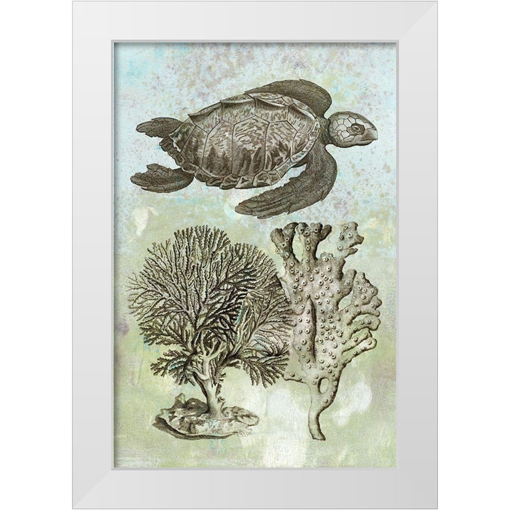 Vision Studio 17x24 White Modern Wood Framed Museum Art Print Titled ...