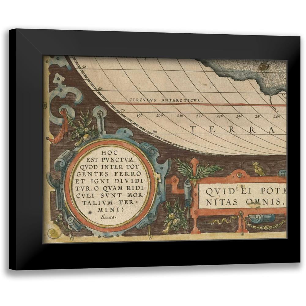 Vision Studio 18x15 Black Modern Framed Museum Art Print Titled ...