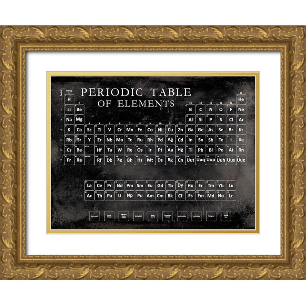 Vision Studio 18x15 Gold Ornate Wood Framed with Double Matting Museum Art Print Titled ...