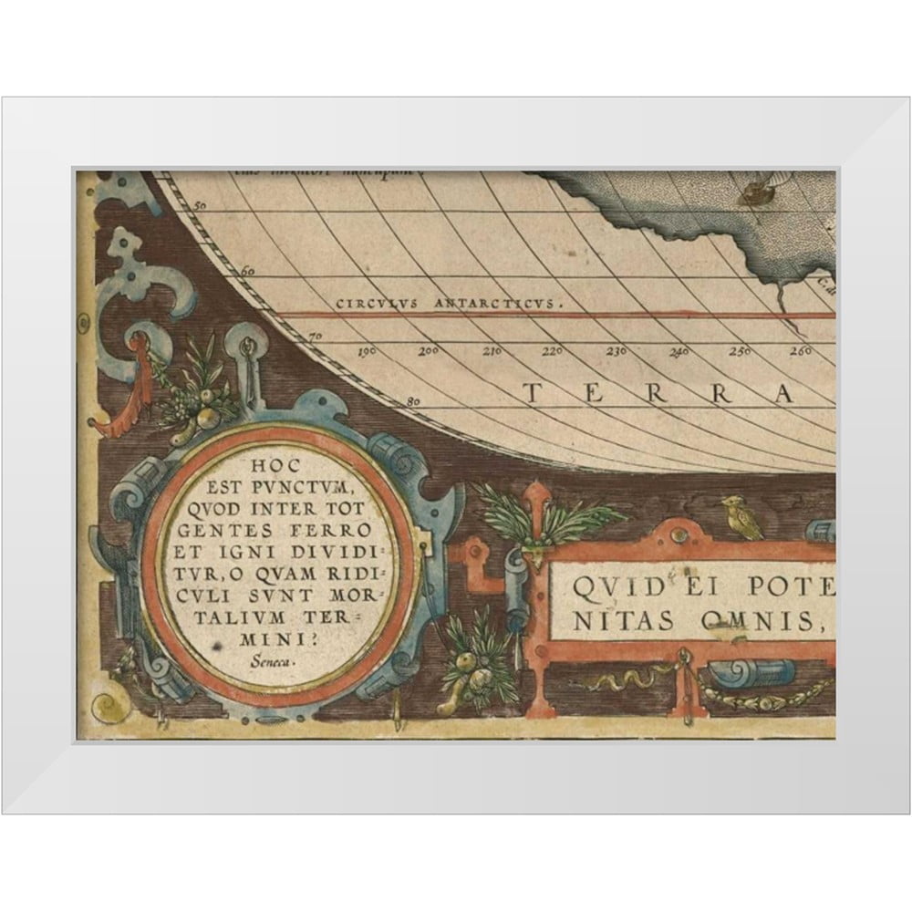 Vision Studio 18x15 White Modern Wood Framed Museum Art Print Titled ...
