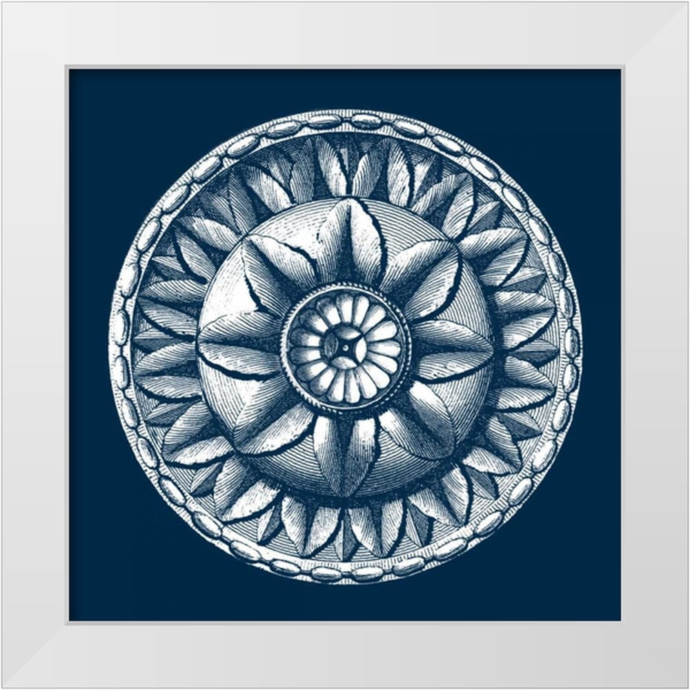 Vision Studio 20x20 White Modern Wood Framed Museum Art Print Titled ...