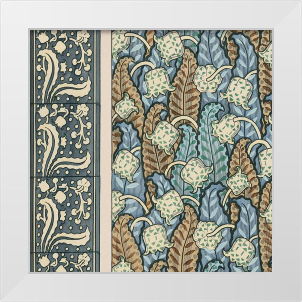 Vision Studio 20x20 White Modern Wood Framed Museum Art Print Titled ...