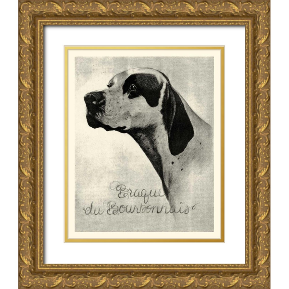 Vision Studio 20x24 Gold Ornate Wood Framed with Double Matting Museum ...