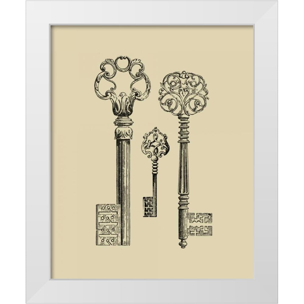 Vision Studio 20x24 White Modern Wood Framed Museum Art Print Titled ...