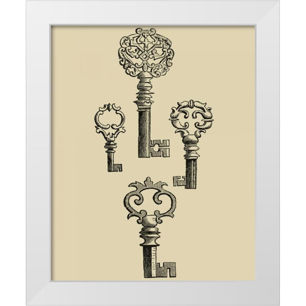 Vision Studio 20x24 White Modern Wood Framed Museum Art Print Titled ...