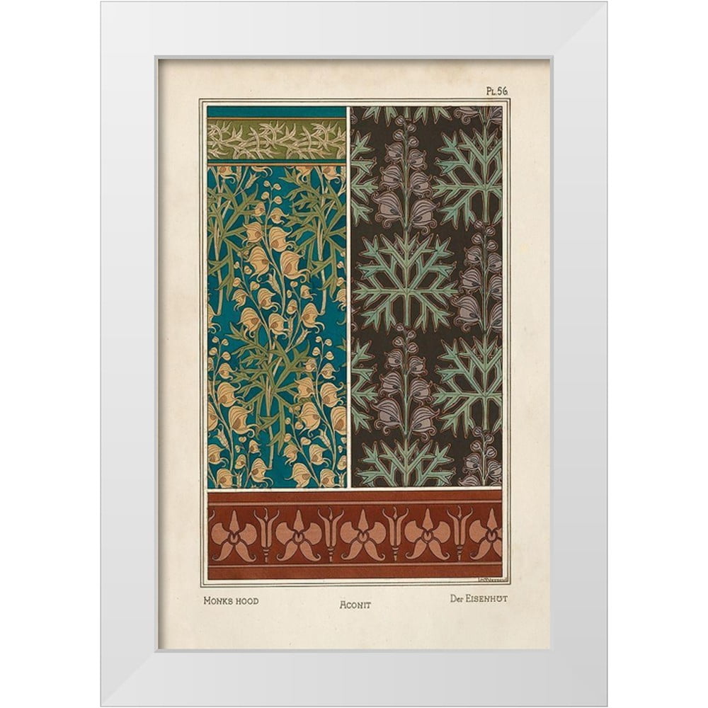 Vision Studio 23x32 White Modern Wood Framed Museum Art Print Titled ...