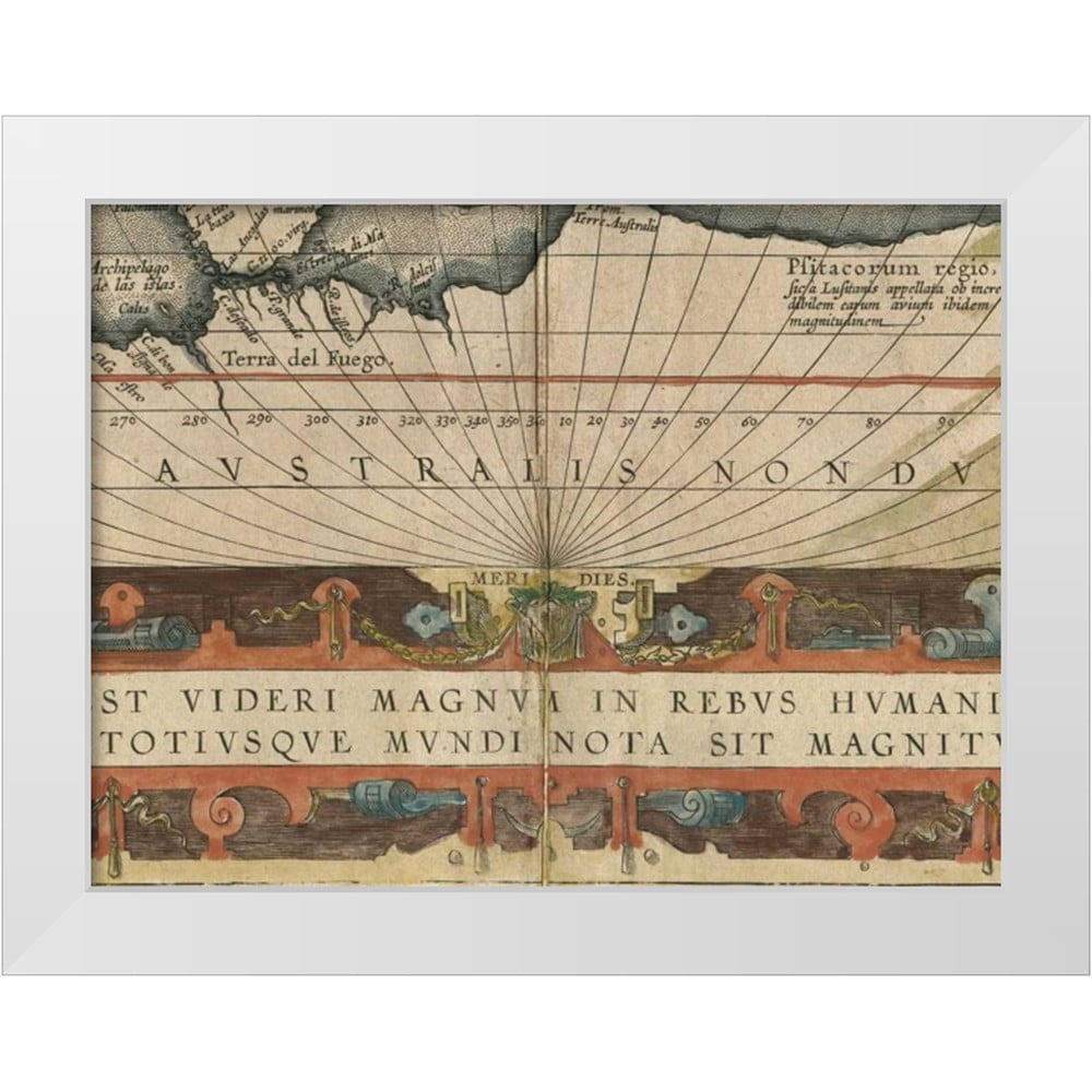 Vision Studio 24x19 White Modern Wood Framed Museum Art Print Titled ...