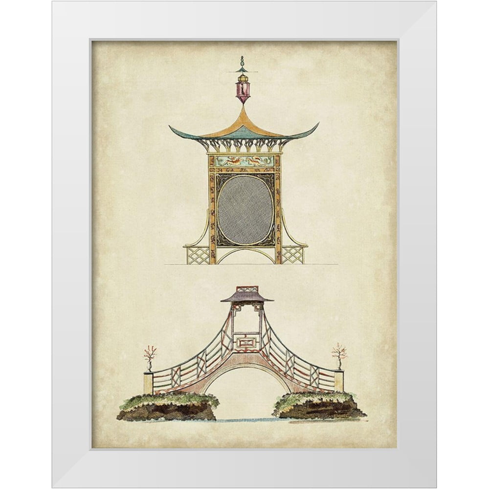 Vision Studio 25x32 White Modern Wood Framed Museum Art Print Titled ...