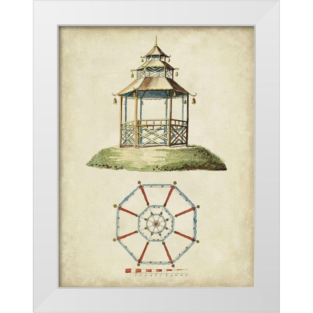 Vision Studio 25x32 White Modern Wood Framed Museum Art Print Titled ...