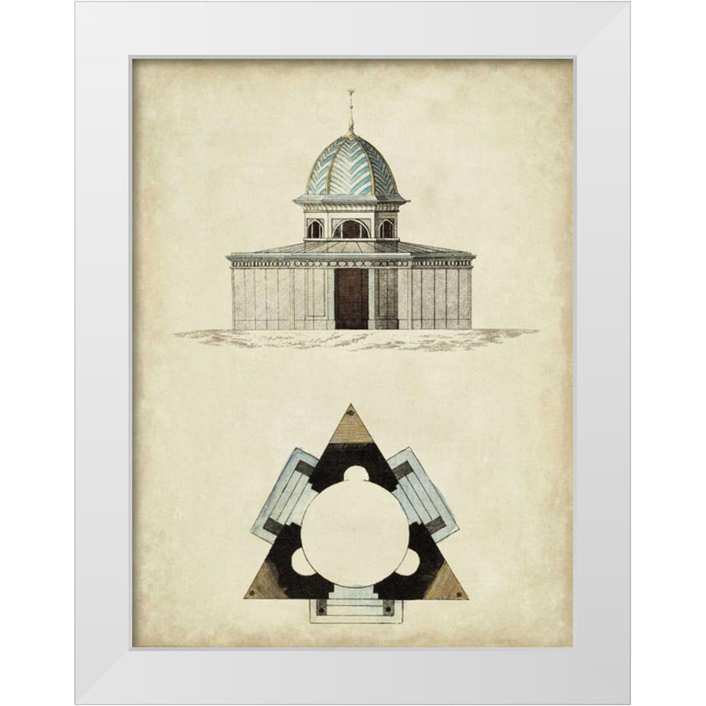 Vision Studio 25x32 White Modern Wood Framed Museum Art Print Titled ...