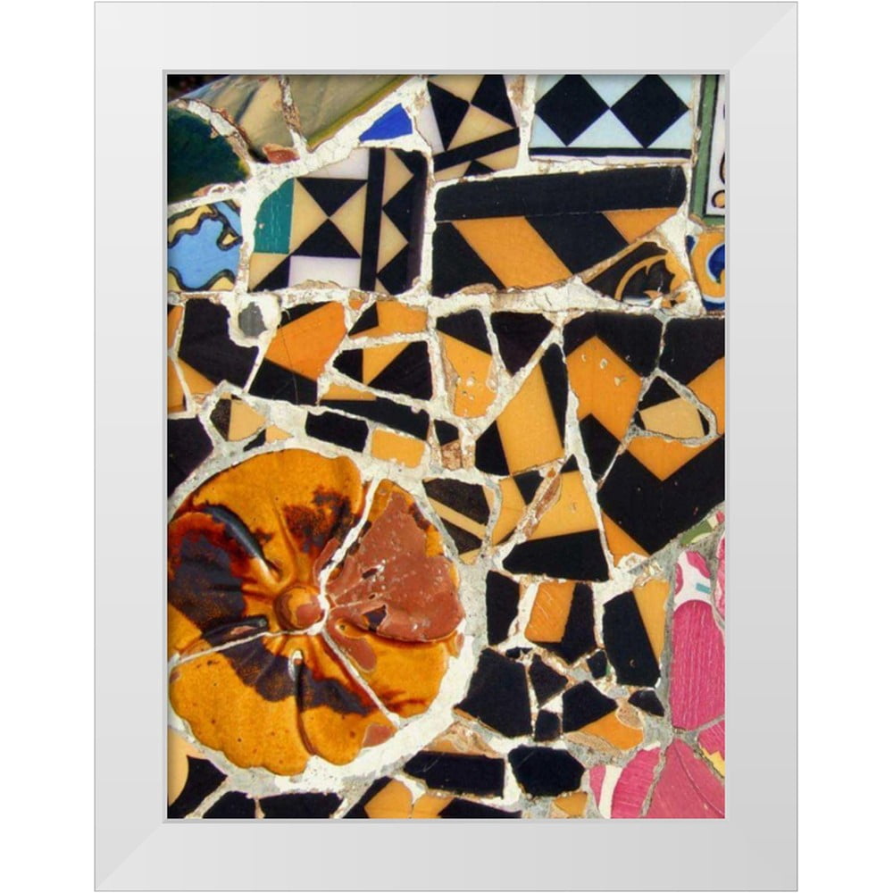 Vision Studio 25x32 White Modern Wood Framed Museum Art Print Titled ...