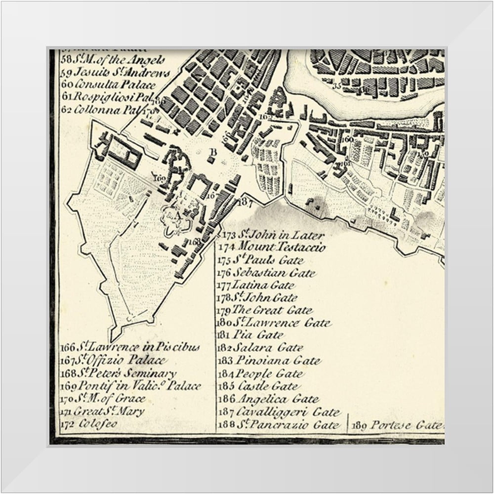 Vision Studio 26x26 White Modern Wood Framed Museum Art Print Titled ...