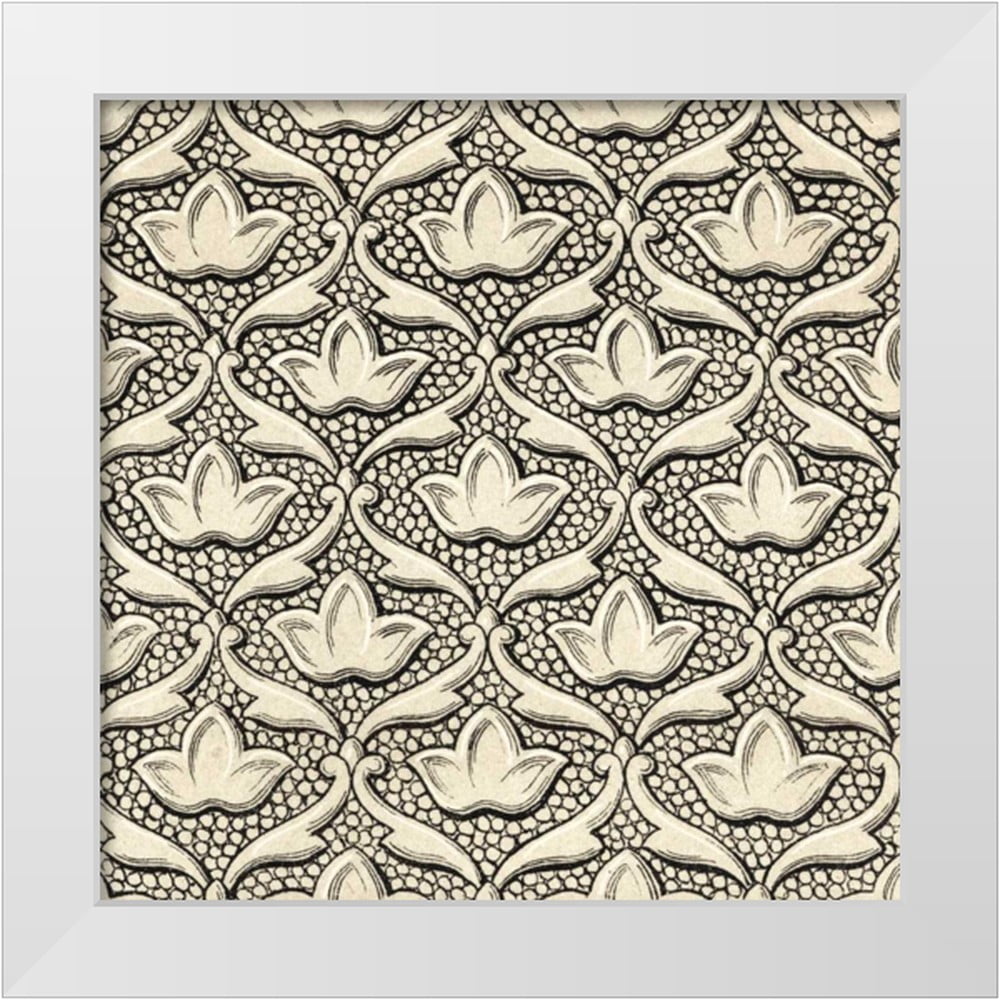 Vision Studio 26x26 White Modern Wood Framed Museum Art Print Titled ...