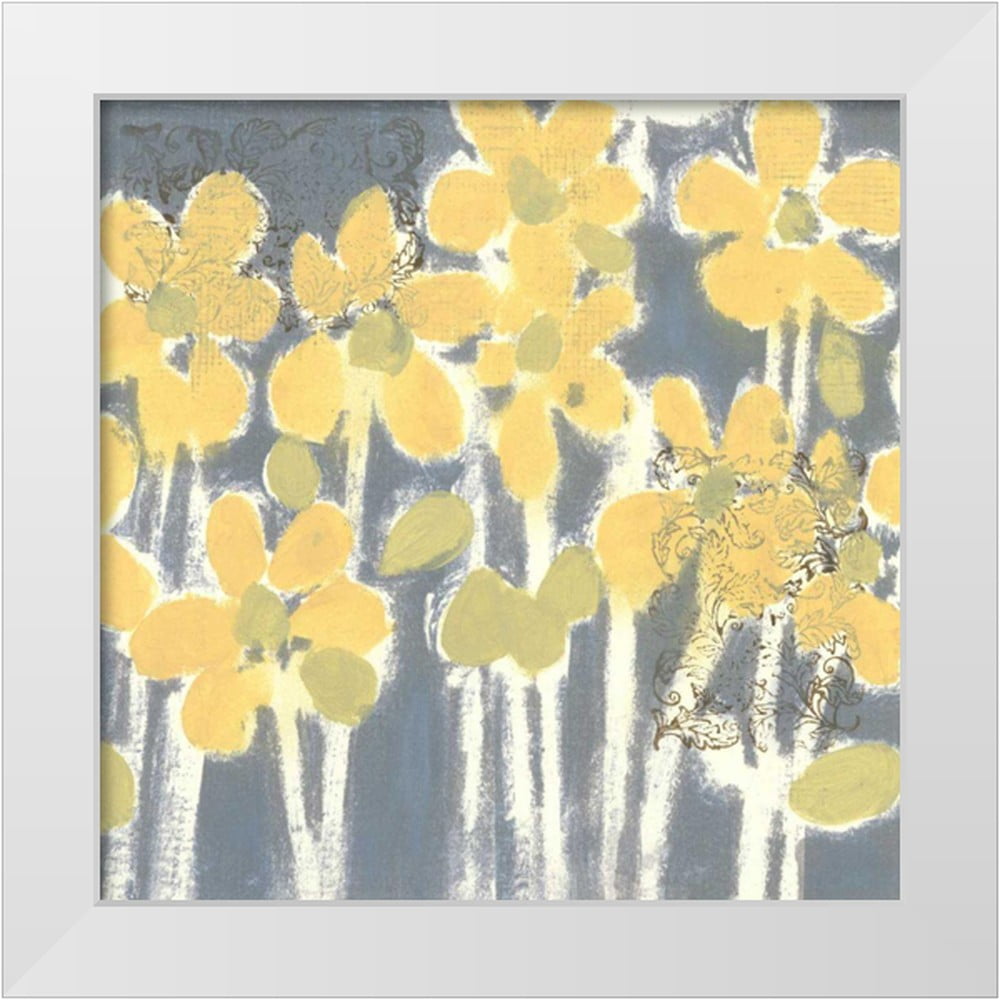 Vision Studio 26x26 White Modern Wood Framed Museum Art Print Titled ...