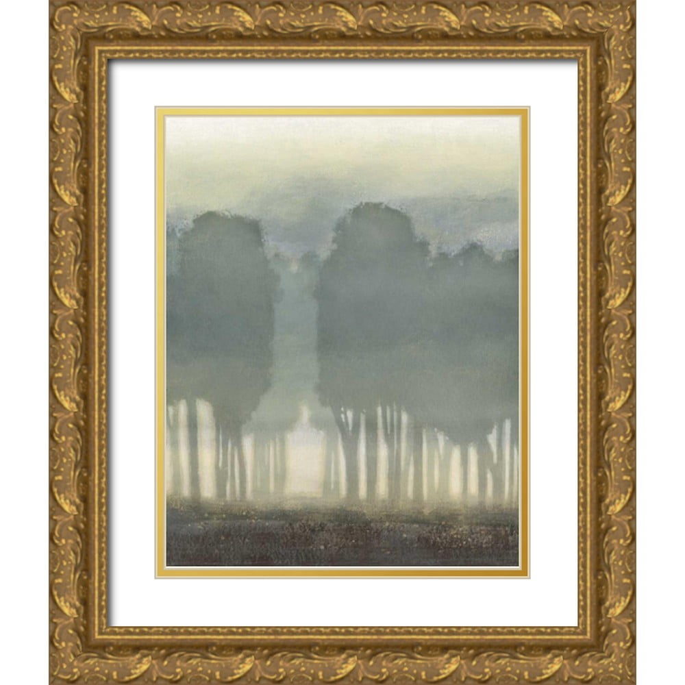 Vision Studio 26x32 Gold Ornate Wood Framed with Double Matting Museum ...