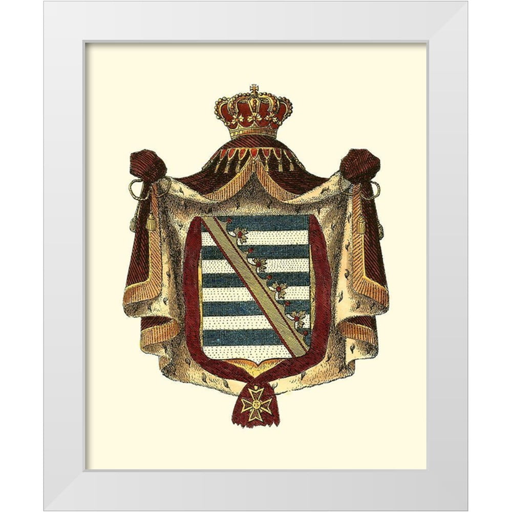 Vision Studio 26x32 White Modern Wood Framed Museum Art Print Titled ...