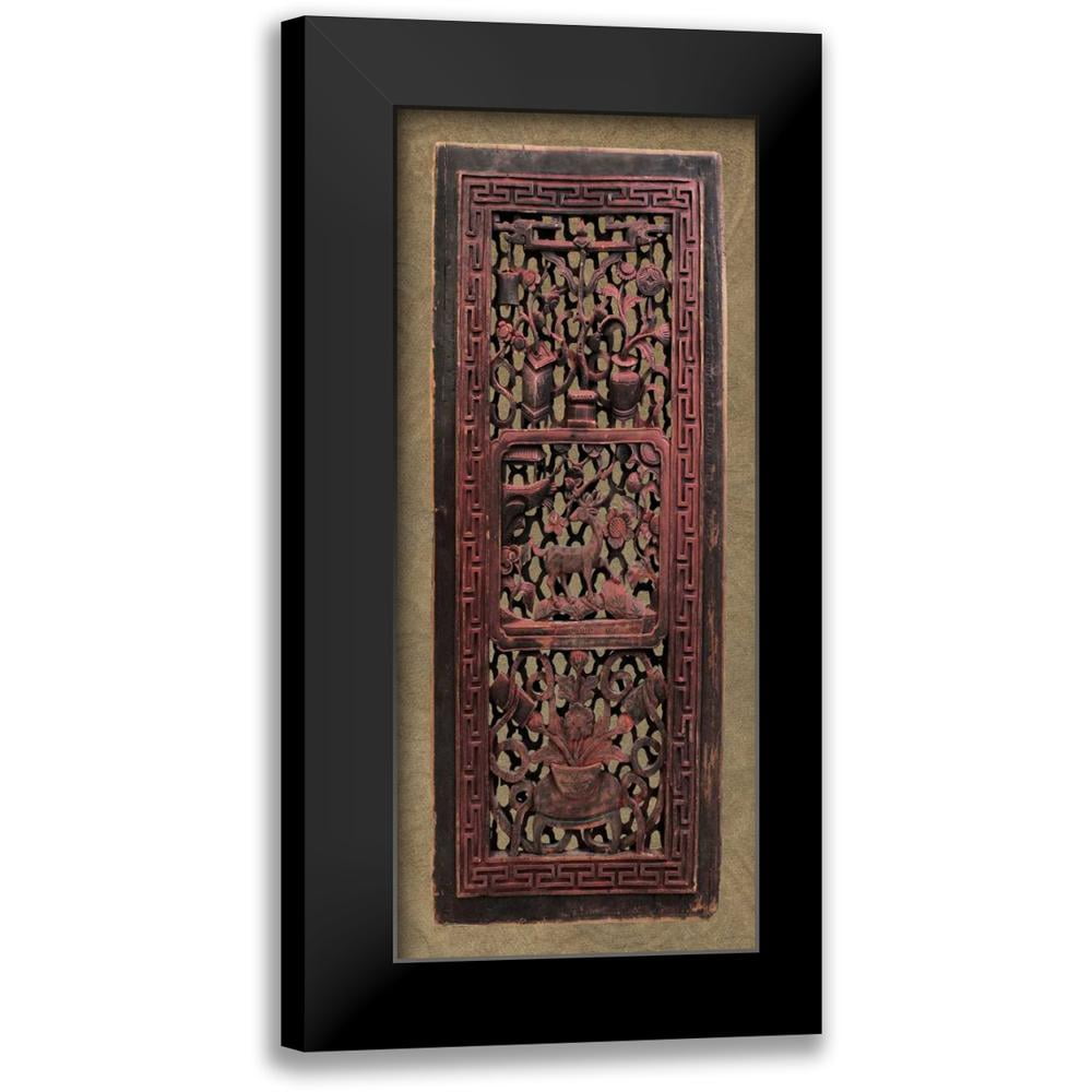 Vision Studio 8x14 Black Modern Framed Museum Art Print Titled ...