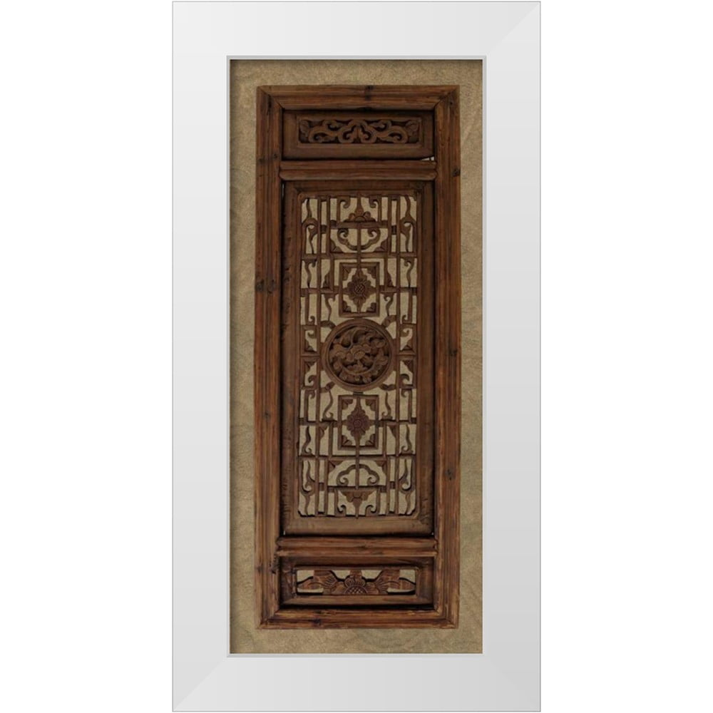 Vision Studio 8x14 White Modern Wood Framed Museum Art Print Titled ...