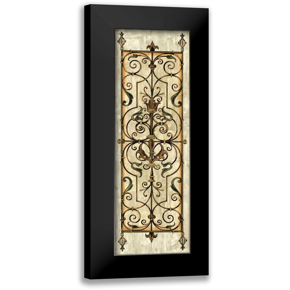 Vision Studio 9x18 Black Modern Framed Museum Art Print Titled ...