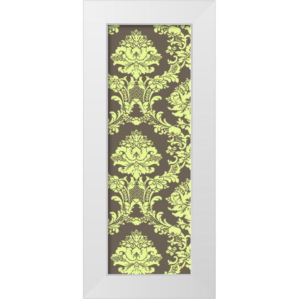 Vision Studio 9x18 White Modern Wood Framed Museum Art Print Titled ...