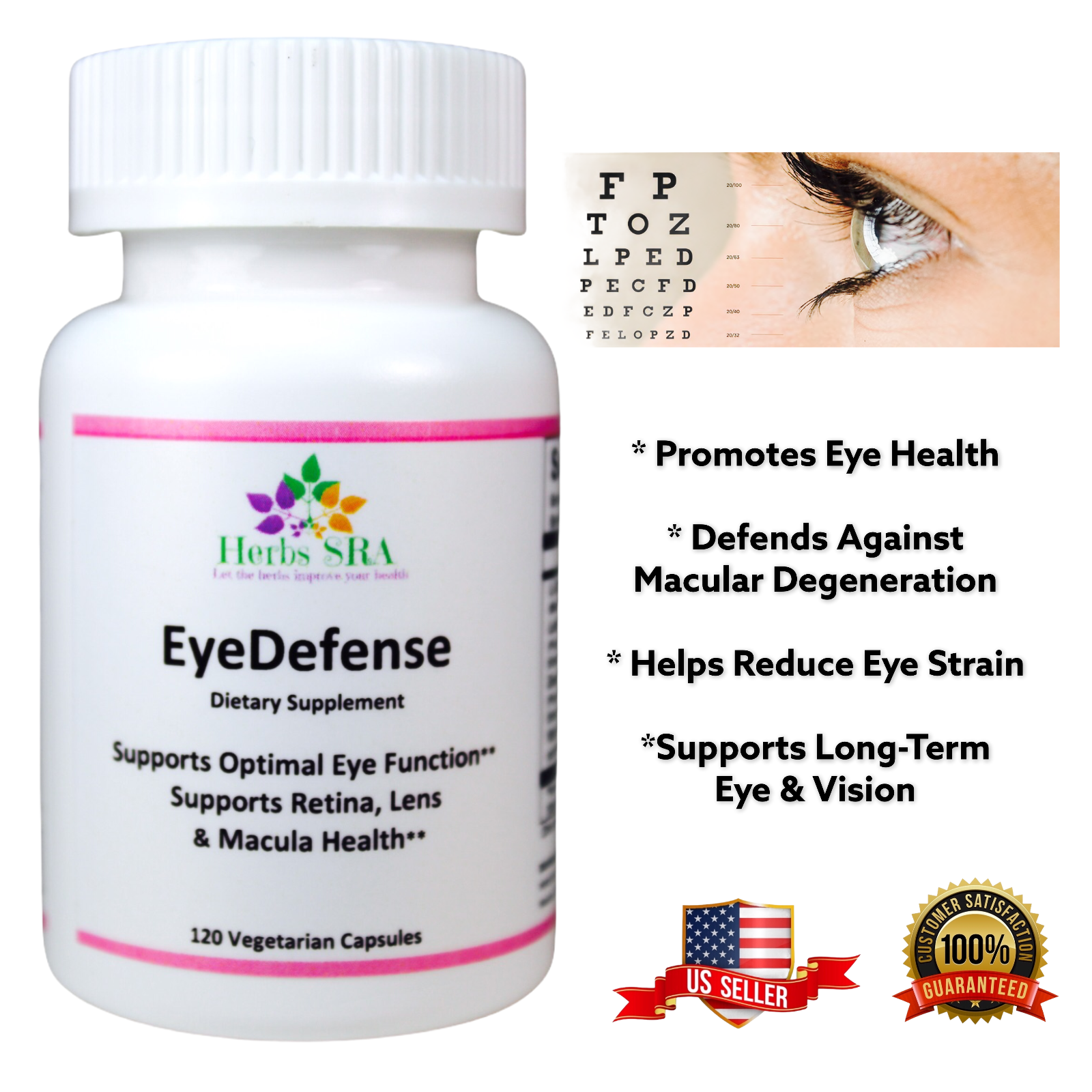 Vision Supplement 120 Capsules Better Vision - Walmart.com