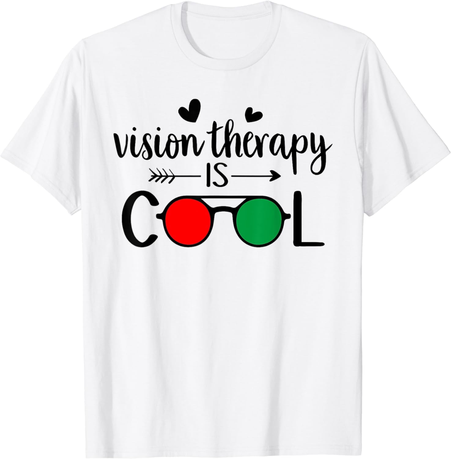 Vision Therapy Is Cool Optician Ophthalmologist Eye Doctor T-Shirt ...